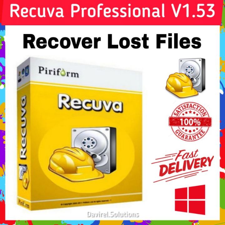 Recuva Professional File Recovery Tool V1.53 Lifetime Registration Key ...