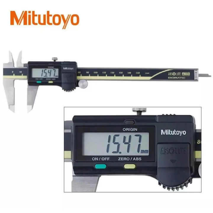 Mitutoyo Japan 500-196-20 150mm/6" Absolute Vernier Caliper Calibre Digital Measuring Tools | Lazada