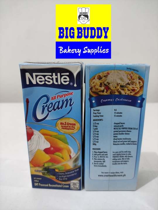 Nestle All Purpose Cream 250ML | Lazada PH