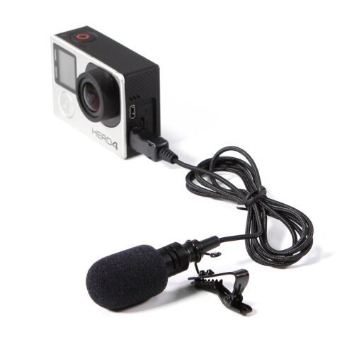 Selens New Flexible Lavalier Mini Microphone for Gopro Hero Camera ...