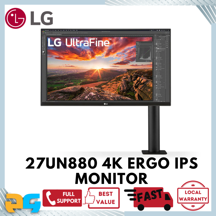 LG 27UN880 UltraFine 4K IPS Ergo Monitor | Lazada Singapore
