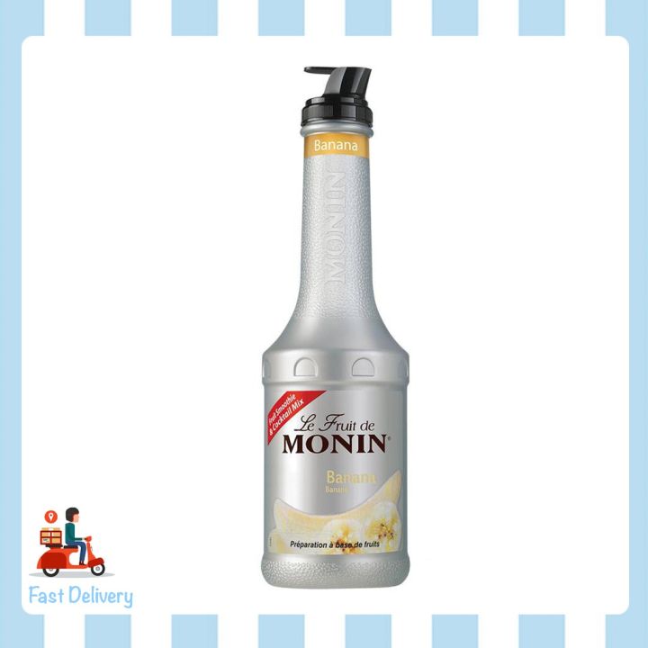 MONIN PUREE BANANA FRUIT MIX 1 LITRE | Lazada