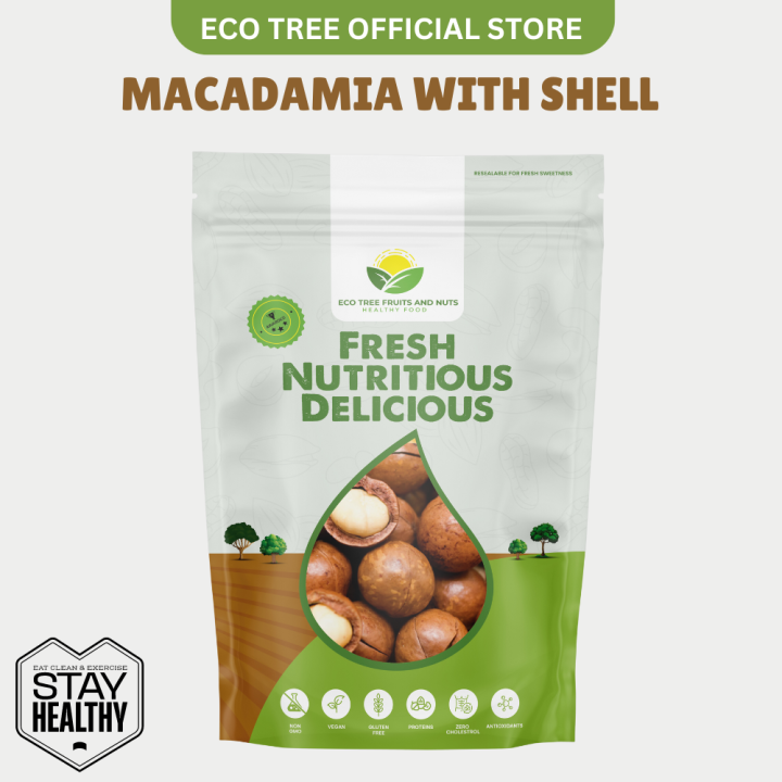 Eco Tree Premium Macadamia Nuts, Gourmet Delights for Snacking and Baking | Lazada PH