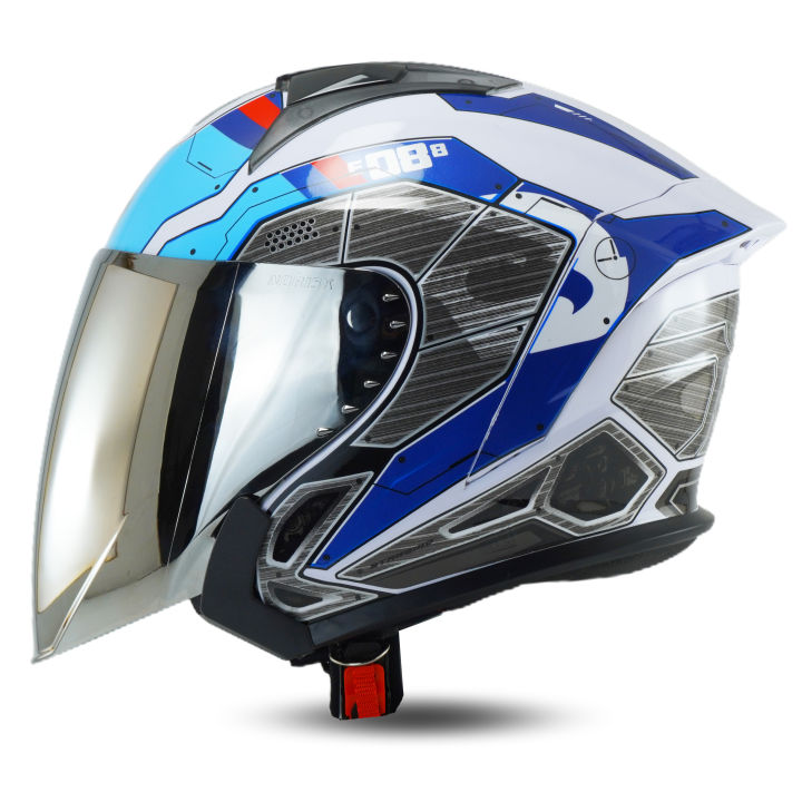 Helm Half Face Rsix Eagle Premium Terbaru Kekinian SNI | Lazada Indonesia
