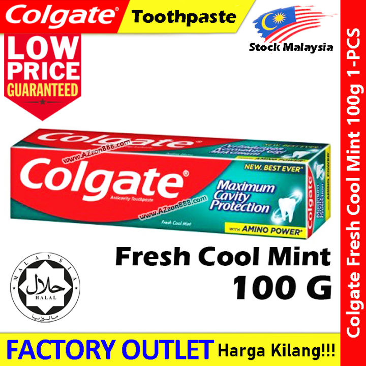 Colgate Maximum Cavity Protection Fresh Cool Mint Anticavity Toothpaste ...