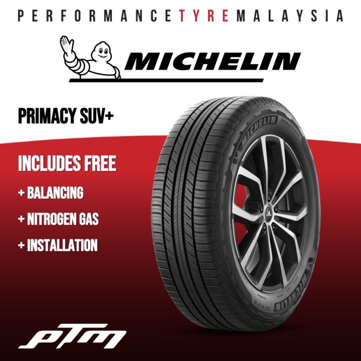 15 6 17 18 19 20 inch Michelin Primacy SUV+ TYRE (INSTALLATION ...