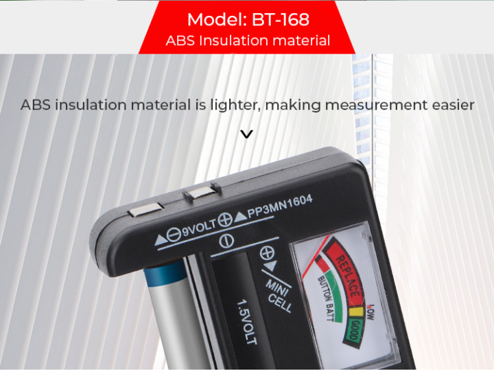 [SG SELLER] Battery Tester Tool Kit for AA, AAA, 9V, C, D Batteries ...