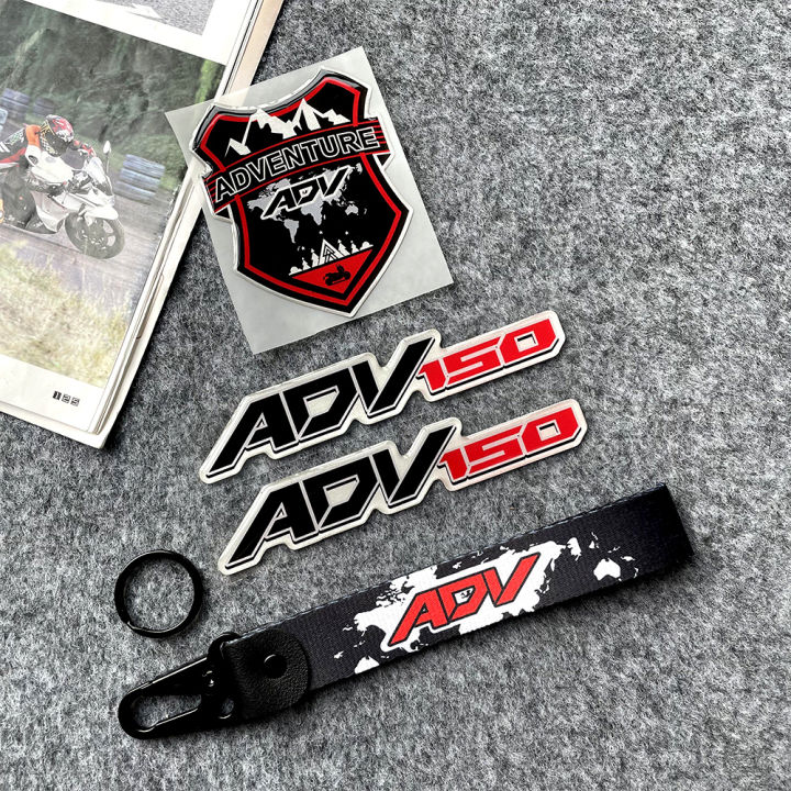 ADV 150 Logo for HONDA ADV150 Motorcycle Stickers Side Panel Tank Pad ...