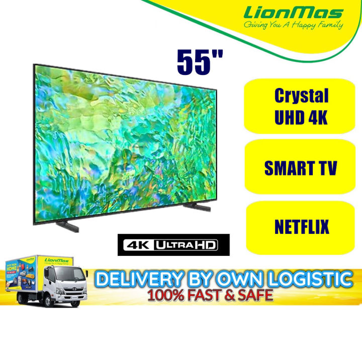 SAMSUNG 55" / 50" Crystal UHD 4K SMART LED TV UA55CU7000KXXM ...