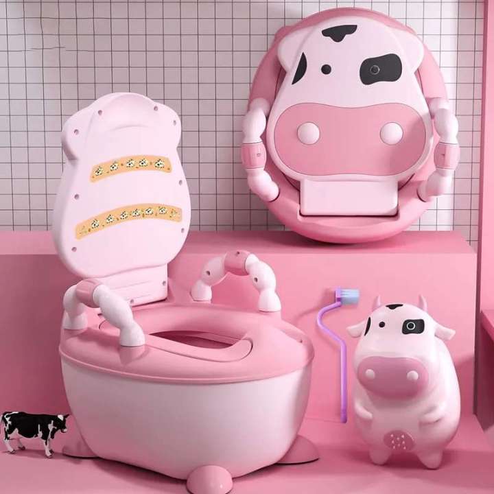 JL Baby Toilet For Kids Cute Baby Toilet Seat Easy to Clean Baby Potty ...