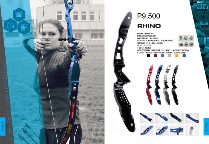 Decut Archery Rhino Barebow Riser | Lazada PH