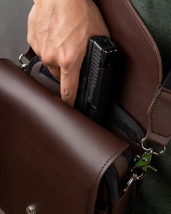 Jacketero EDC Leather F.A Bag | Lazada PH