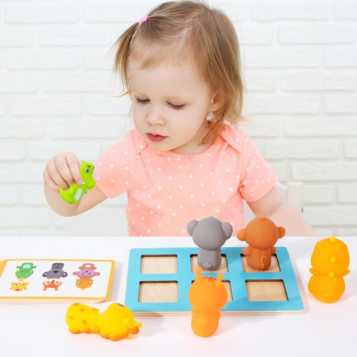 JIA M Matching Board Spatial Training Board Game Montessori Thinking ...
