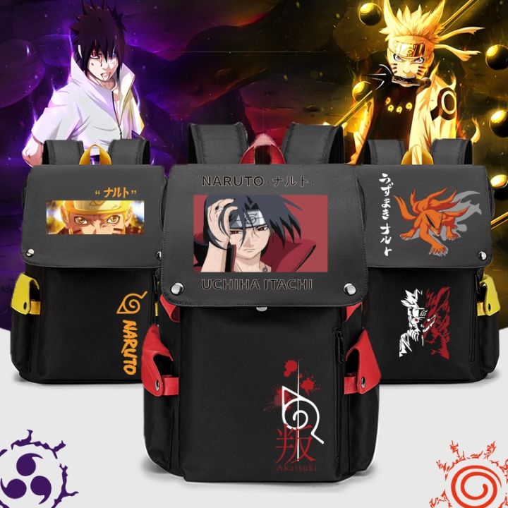 Naruto Junior High School Bag Large Capacity Japanese Style New Anime ...