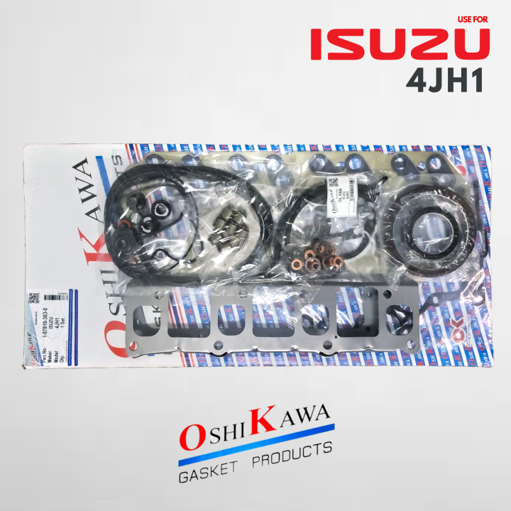 ปะเก็นชุดใหญ่ ISUZU Dmax D-Max 4JH1 oshikawa gasket อีซูซุ ดีแม็กซ์ ดี ...