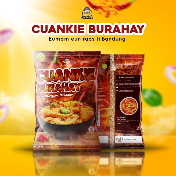 Cik'Emam - Cuanki Kuah Burahay Khas Bandoeng - Cuankie Burahay Pedas ...