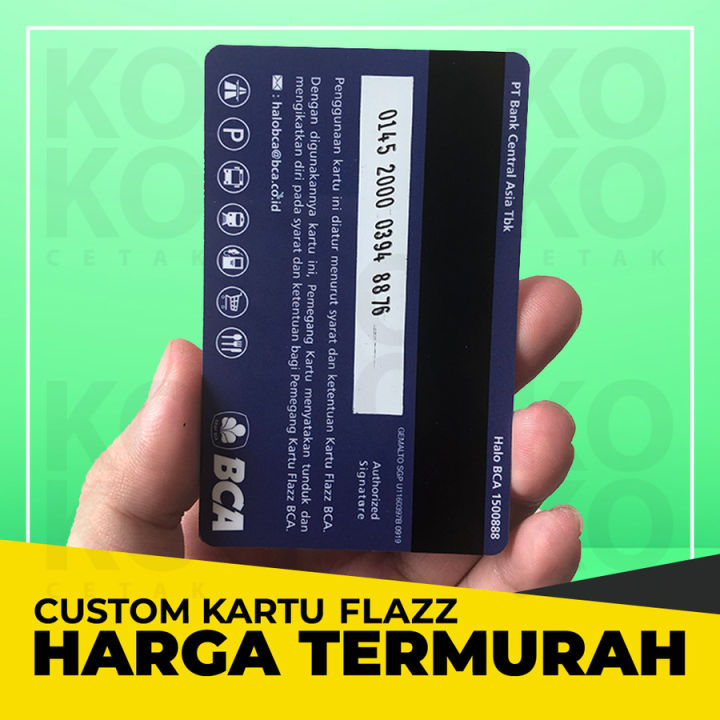 Kartu Flazz BCA Print Custom | Lazada Indonesia