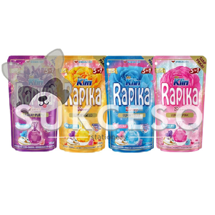 RAPIKA Biang Pouch 250ml - Pelicin Pelembut Setrika Pakaian | Lazada ...