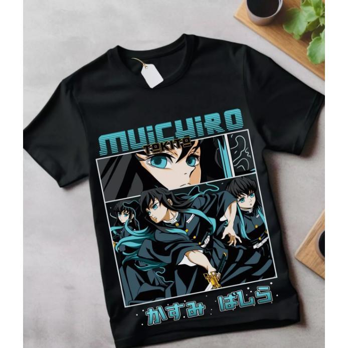 🔥 Muichiro Tokito Demon Slayer T-shirt | Kimetsu no Yaiba Anime, 100% ...
