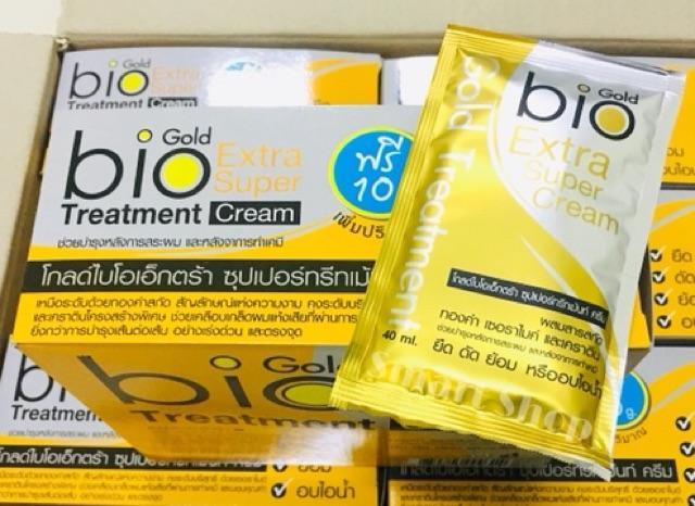 Bio Gold Extra Super Treatment Cream ครีมบำรุงเส้นผมโกลด์ไบโอเอ็กตร้า ...