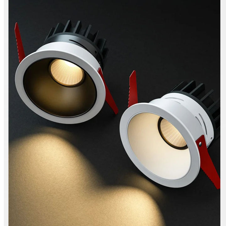 Dimmable Narrow Side Spotlight Cob Anti-Glare Spotlight Angle ...