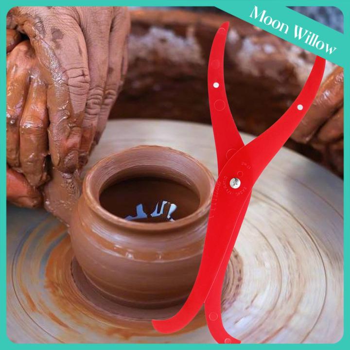 Moon Willow Bent Leg Caliper Clay Measuring Pottery Tool Pottery Clay ...