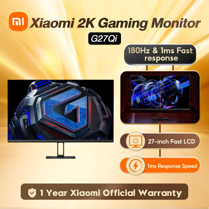 Xiaomi 2K Gaming Monitor G27Qi 27inch Fast LCD 180Hz High Refresh Rate ...
