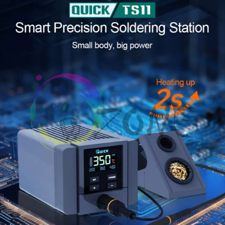 SOLDER STATION QUICK TS11 INTELLIGENT PRECISION SOLDERING STATION ...
