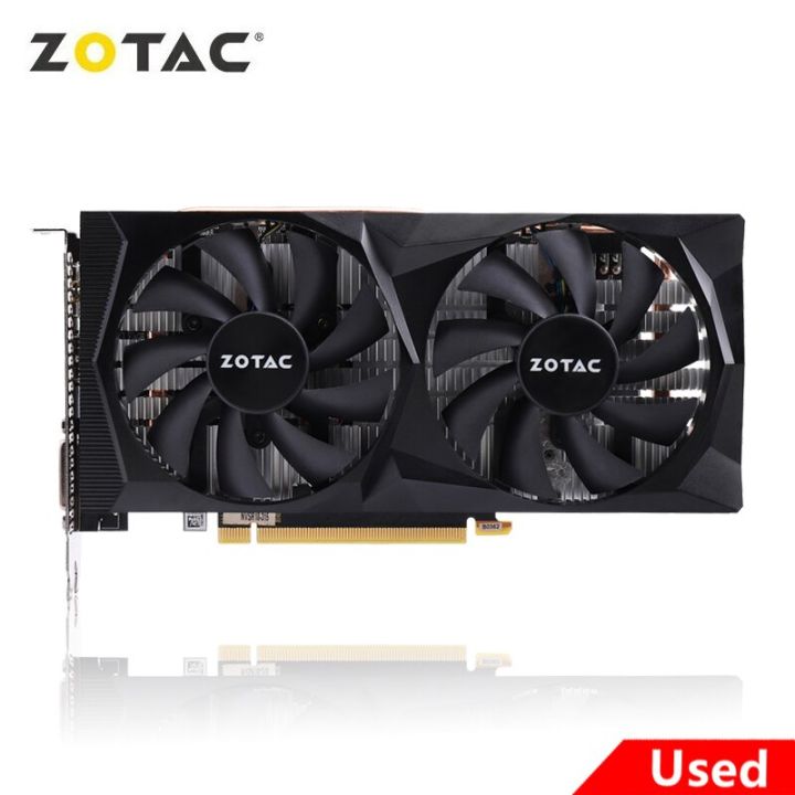 Used ZOTAC GTX 1660 6GB GAMING Video Cards GTX1660 6G GDDR5 192Bit GPU ...