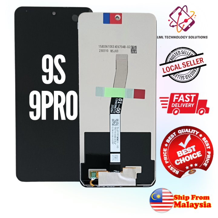 [LML]COMPATIBLE FOR REDM NOTE 9S /REDM NOTE 9 PRO (O) LCD WITH TOUCH ...