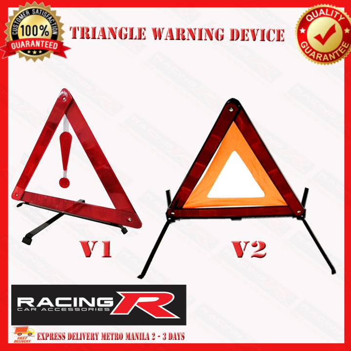 Triangle Warning Device or Early Warning Device Reflective Triangle ...