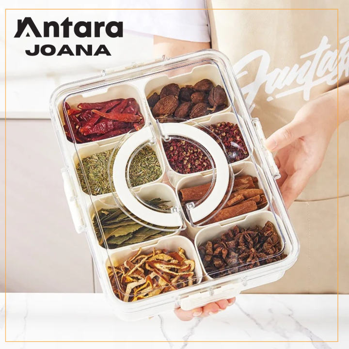 JOANA - Kotak Makanan Buah Snack Tempat Serbaguna Portable Dried Fruit ...