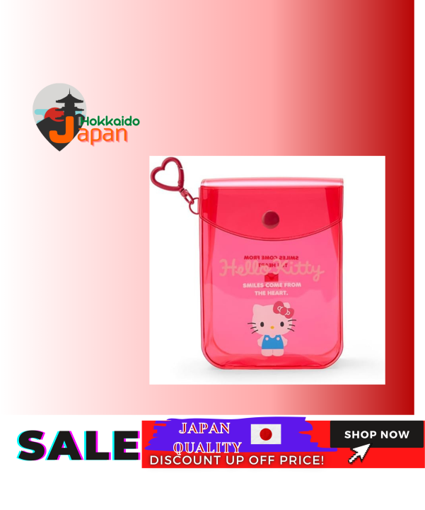 [100% Japan Import original]Sanrio Clear Mini Pouch Hello Kitty | Lazada