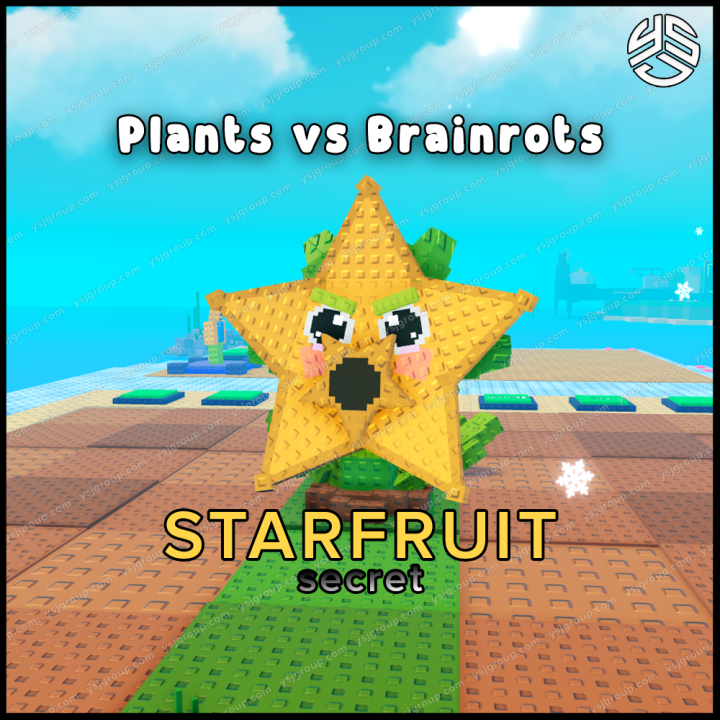 ROBLOX Plants vs Brainrot | Starfruit [SECRET FRUIT] PC GAMES | Lazada