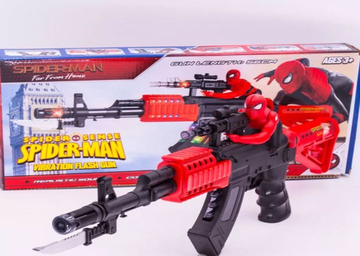 Toy Gun 3D Light and Sound Battery Operated with Batteries. | Lazada PH