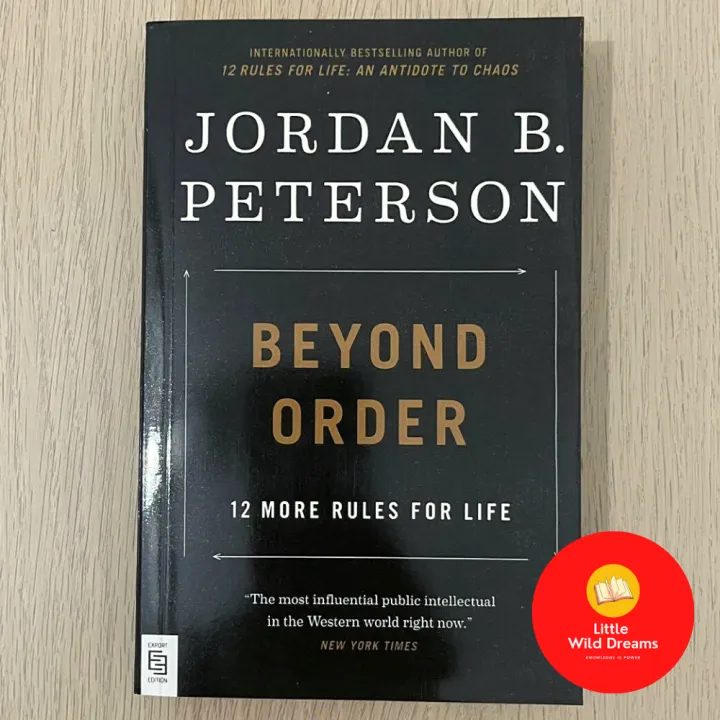 Beyond Order: 12 More Rules for Life by Jordan B Peterson | Lazada