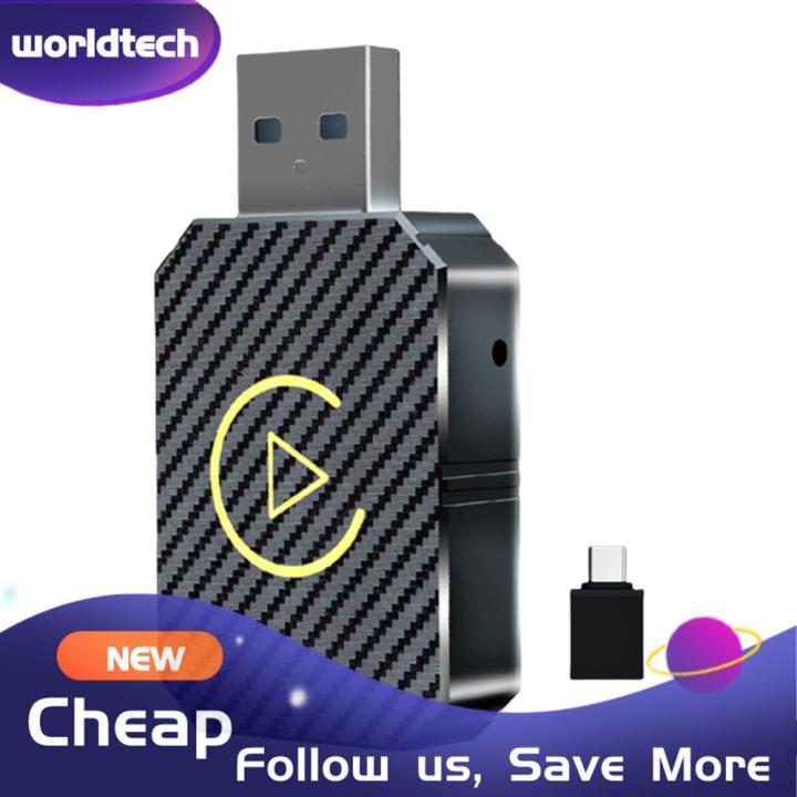 【Personalized interiors】Wireless Carplay Android Auto Adapter 2 in 1 ...