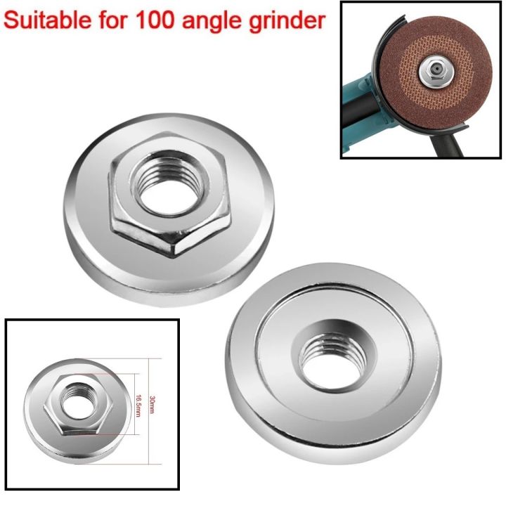 1*stainless Steel Angle Grinder Nuts M10-Screw Thread For 100-Type ...