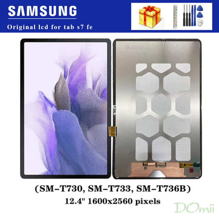 100% original 12.4inch For Samsung Galaxy Tab S7 FE T730 LCD Display ... 100% original 12.4inch For Samsung Galaxy Tab S7 FE T730 LCD Display ...