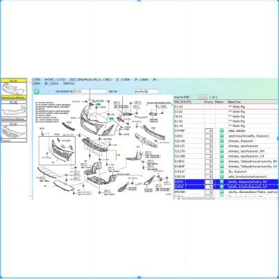 (ของแท้) 52536-0D230 ขายึดกันชนหน้า ฝั่งซ้าย Toyota Yaris ยาริส 5 ประตู ...