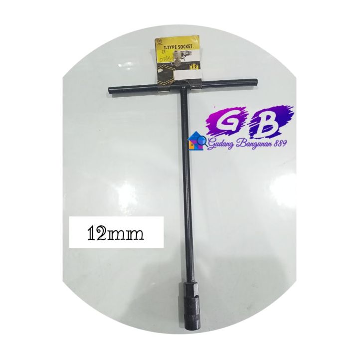 KUNCI T 12 MM CHROME VANADIUM/SOCKET T PANJANG 12MM | Lazada Indonesia