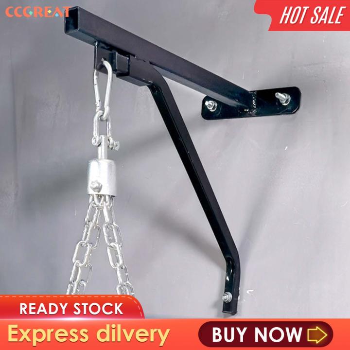 CCGREAT Wall Mount Heavy Bag Hanger, Punching Bag Bracket, Easy ...