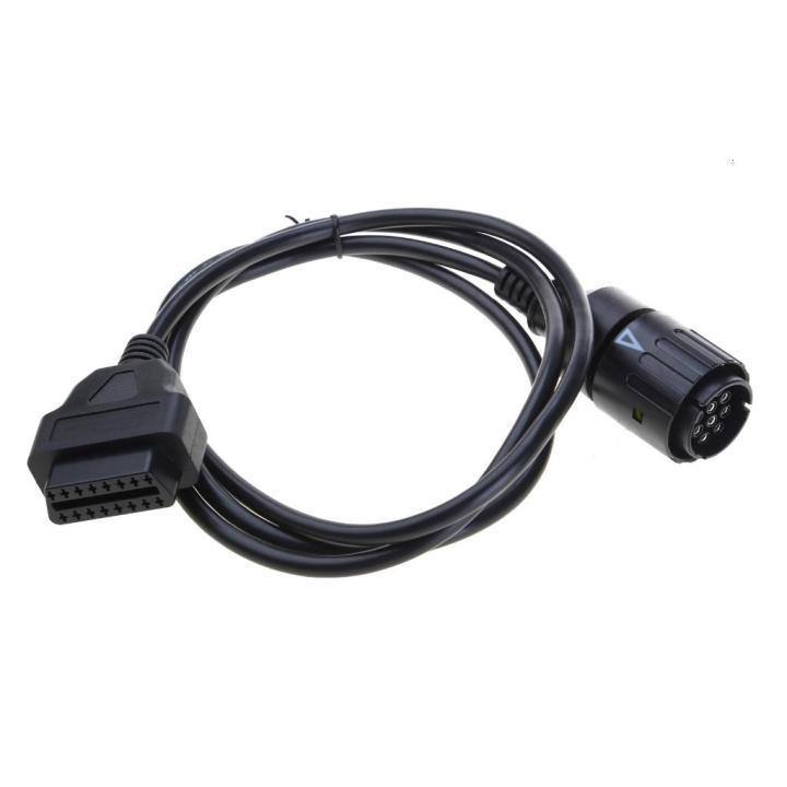 Industrial Grade 10 Pin to 16Pin OBD2 Connector Diagnostic Adapter ...