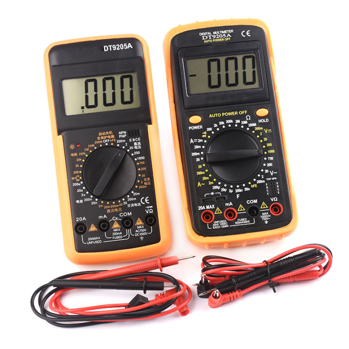 DT9205A multimeter universal digital enhanced DC voltage and current ...
