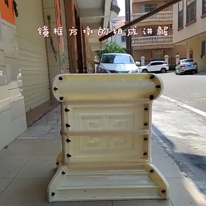 Square Block Mold Roman Column Square Column Villa Railing Balcony ...