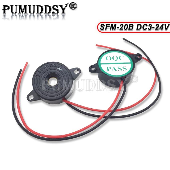Morse Code SFM-20B DC 3-24V Piezoelectric Buzzer Practical Electronics ...