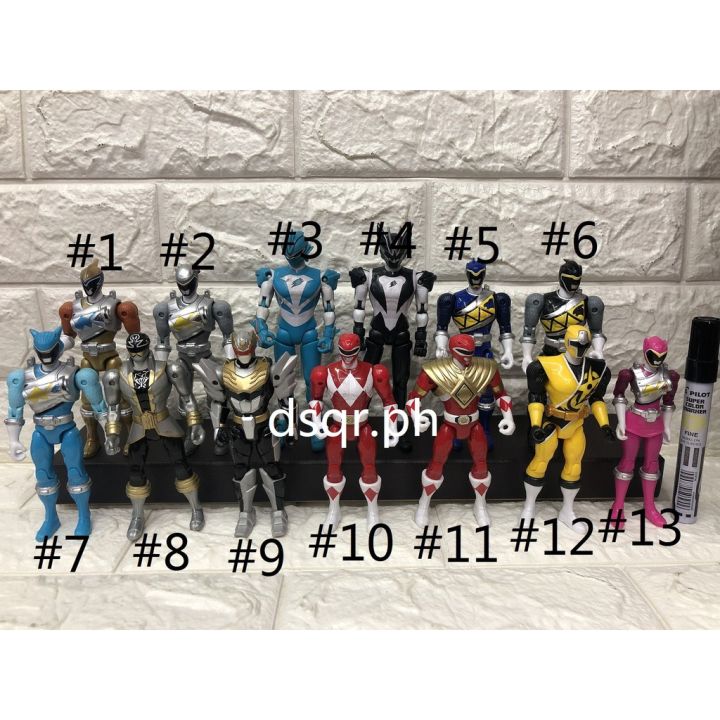 Power Rangers Mighty Morphine Dino Charge Jungle Fury Ninja Steel S.P.D ...