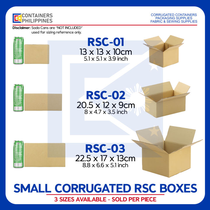 CONTAINERS.PH Brown Kraft Corrugated RSC Boxes Shipping Box Packaging ...