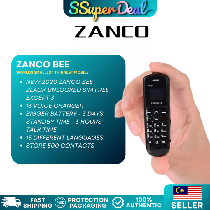ZANCO Bee (World's Smallest Phone) | Lazada
