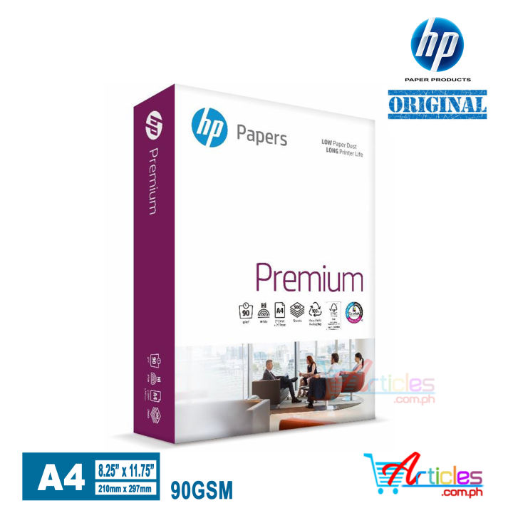 HP Laserjet Copy Paper Bond Paper 90gsm A4 1 Ream | Lazada PH